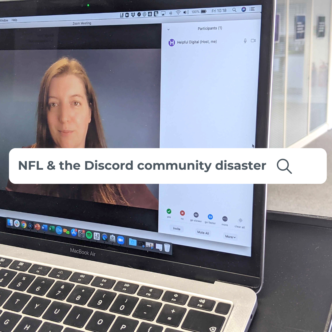 NFL and the Discord community disaster - Social Simulator